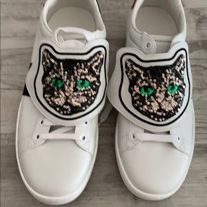 Gucci | Shoes | Gucci Sneakers With Cat Embedded Removable | Poshmark